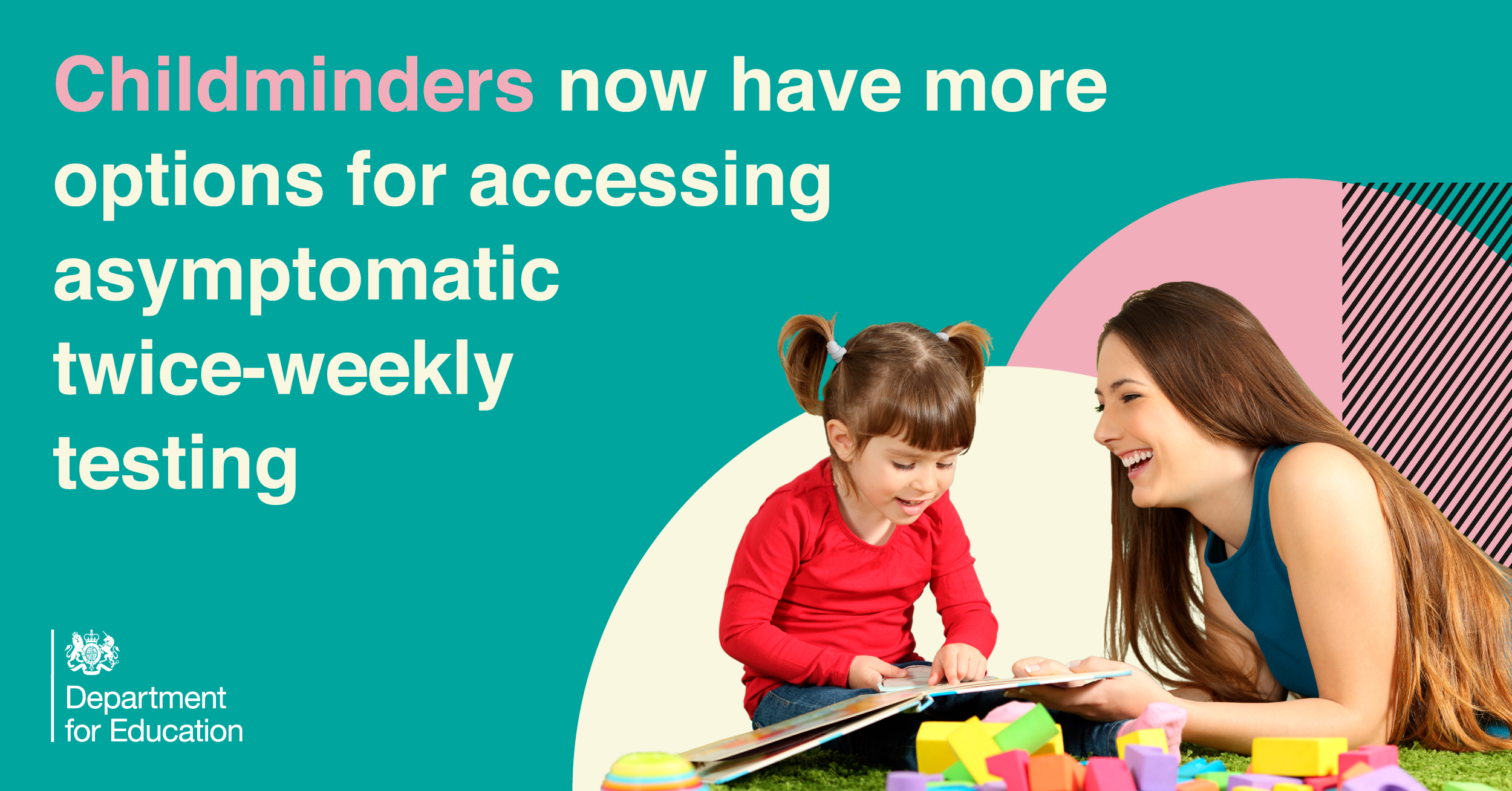 Childminders are now able to do twice-weekly asymptomatic testing from ...