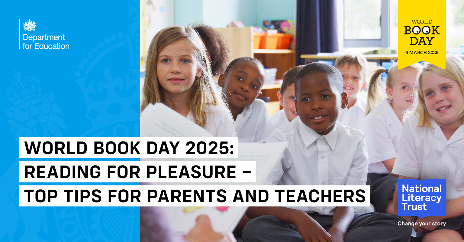 World Book Day 2025: Reading for pleasure top tips for parents and ...
